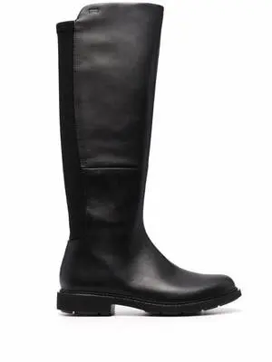 Camper Knee-length Panelled Leather Boots