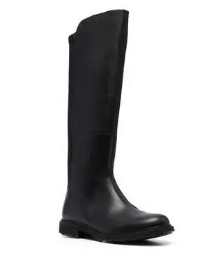 Camper Knee-length Panelled Leather Boots