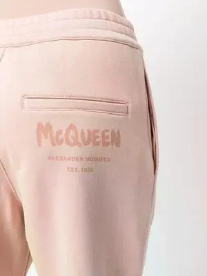 Alexander McQueen Logo Track Pants - Pink