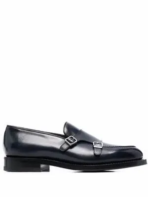 Santoni Double-buckle Monk Shoes