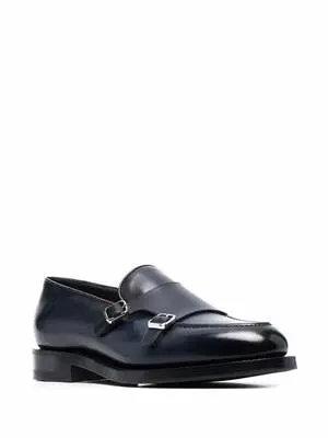 Santoni Double-buckle Monk Shoes