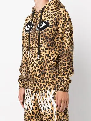 HACULLA. Eye-print Leopard Hoodie