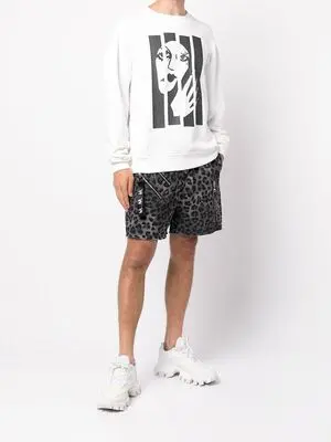 HACULLA. Broken Witch Graphic Print Sweatshirt