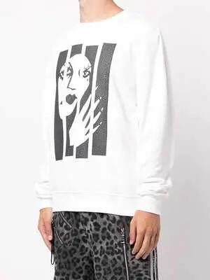 HACULLA. Broken Witch Graphic Print Sweatshirt