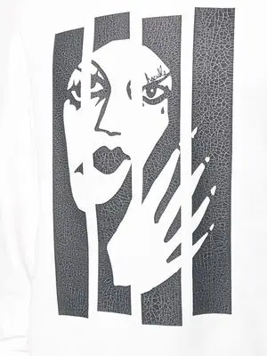 HACULLA. Broken Witch Graphic Print Sweatshirt