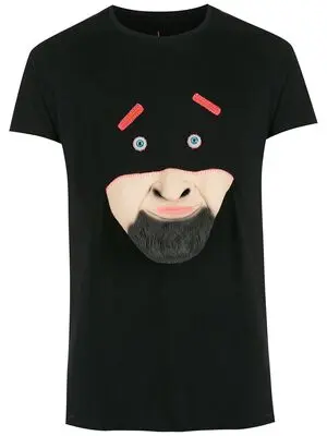 AMIR SLAMA Graphic-print Cotton T-shirt