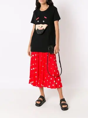 AMIR SLAMA Graphic-print Cotton T-shirt