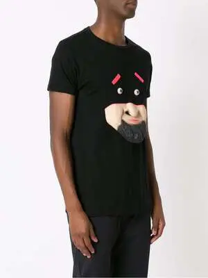 AMIR SLAMA Graphic-print Cotton T-shirt