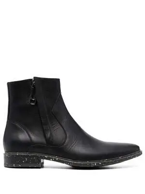 Off-White Paperclip Panelled Ankle Boots