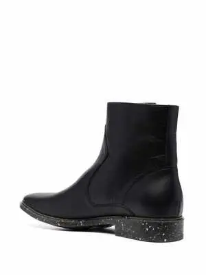 Off-White Paperclip Panelled Ankle Boots