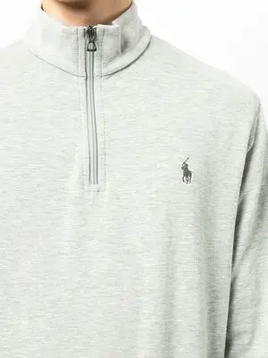 Polo Ralph Lauren Embroidered Logo Sweatshirt - Grey