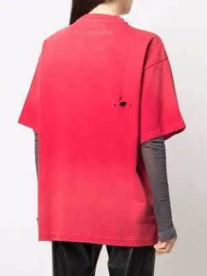 Acne Studios Tonal Stitching Details T-shirt