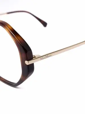Max Mara Hexagonal Eyeglasses