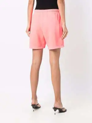 Alexander Wang Tie-dye Cotton Track Shorts
