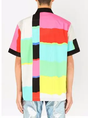 Dolce & Gabbana Graphic-print Short-sleeve Shirt