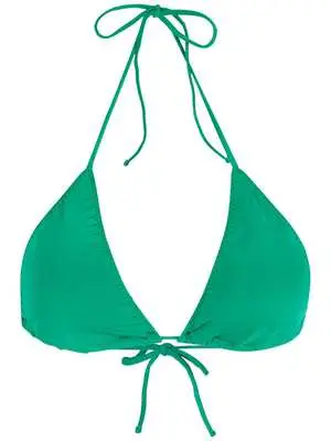 CLUBE BOSSA Aava Triangle Bikini Top - Green