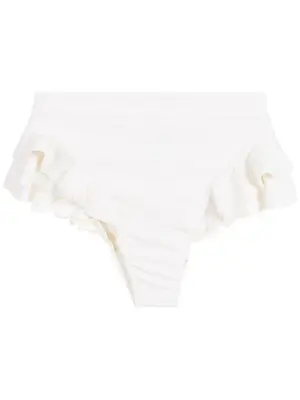 CLUBE BOSSA Turbe Bikini Bottom - White