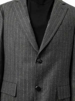 FERRAGAMO Leather-trim Suit Jacket