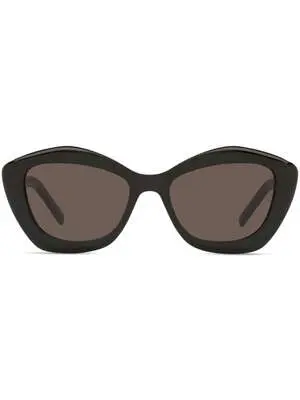 Saint Laurent Cat-eye Frame Sunglasses - Black