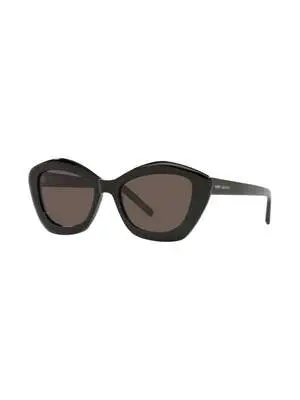 Saint Laurent Cat-eye Frame Sunglasses - Black
