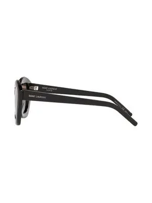 Saint Laurent Cat-eye Frame Sunglasses - Black