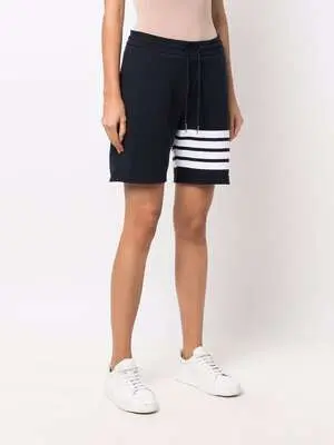 Thom Browne 4-bar Stripe Track Shorts - Blue