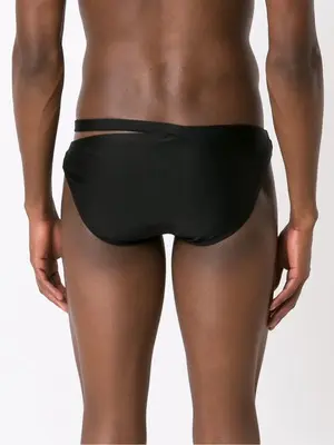 AMIR SLAMA Cutout Swimming Trunks