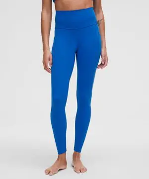 Lululemon High-Rise Pant With Pockets 28" Cerulean Blue