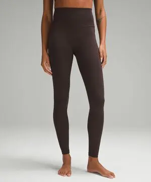 Lululemon High-Rise Pant With Pockets 28" Espresso