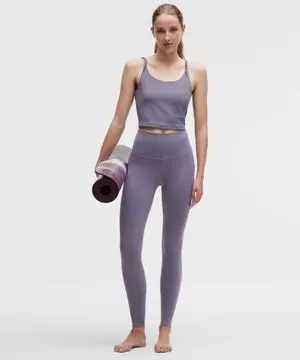 Lululemon High-Rise Pant With Pockets 28" Grape Mist