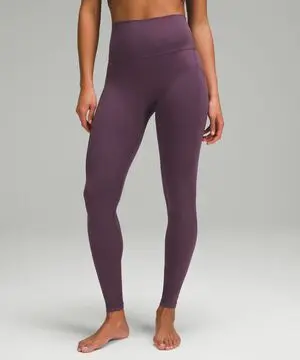 Lululemon High-Rise Pant With Pockets 28" Grape Thistle