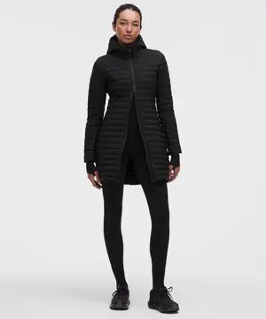 Lululemon Pack It Down Long Jacket - Black