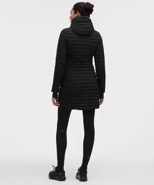 Lululemon Pack It Down Long Jacket - Black