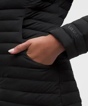Lululemon Pack It Down Long Jacket - Black