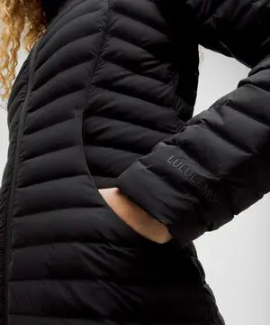 Lululemon Pack It Down Long Jacket - Black