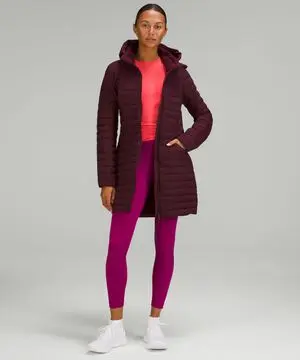 Lululemon Pack It Down Long Jacket Cassis