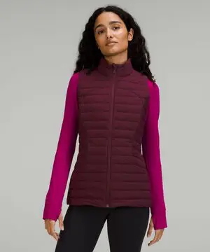 Lululemon Pack It Down Vest Cassis
