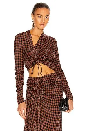 A.L.C. Oryn Top In Brown