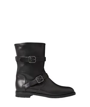 Manolo Blahnik Sulaltra Buckled Ankle Boots