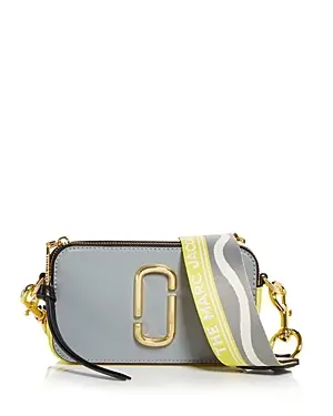 Marc Jacobs Marc Jacobs The Snapshot Camera Bag New Rock Gray Multi/gold