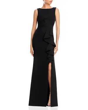 Eliza J Ruffled Evening Dresses