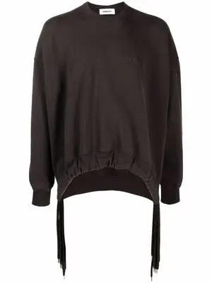 AMBUSH Multi-cord Crew-neck Sweatshirt - Brown