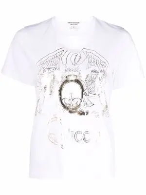 Junya Watanabe Graphic-print T-shirt - White