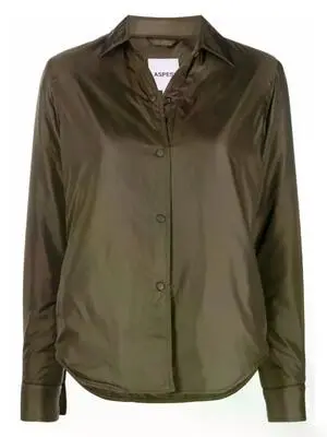 Aspesi Padded Shirt Jacket - Green