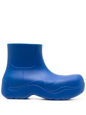 Bottega Veneta Puddle Rain Boots Blue