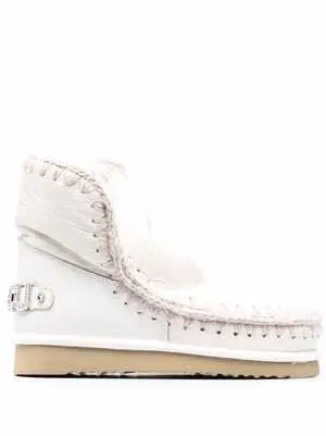 Mou Eskimo 18 Ankle Boots - White