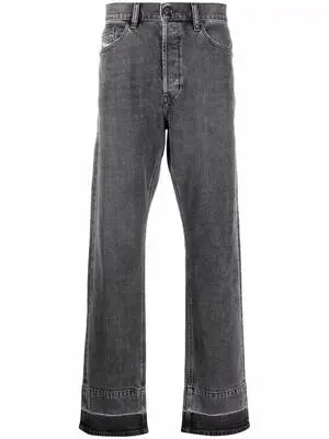 DIESEL® D-macs Straight Leg Jeans - Black