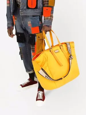 Dolce & Gabbana Logo-plaque Padded Tote Bag