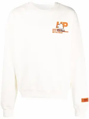 Heron Preston Printed Sweatshirt - Neutrals