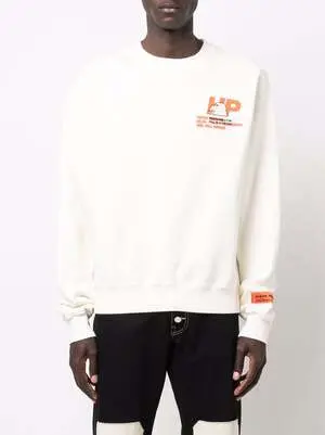 Heron Preston Printed Sweatshirt - Neutrals